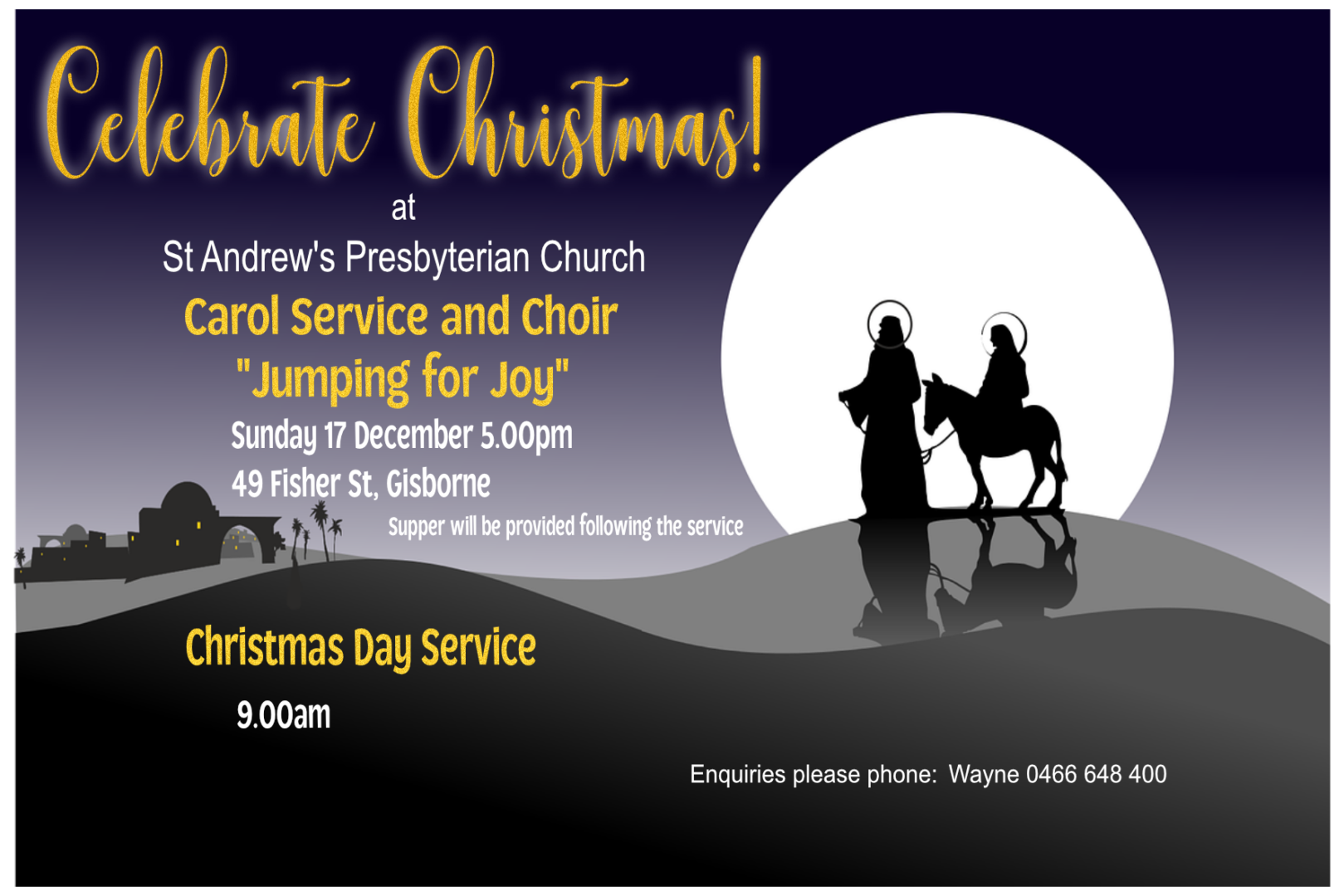 Christmas Carols at Gisborne Presbyterian Church - | Visit Macedon Ranges