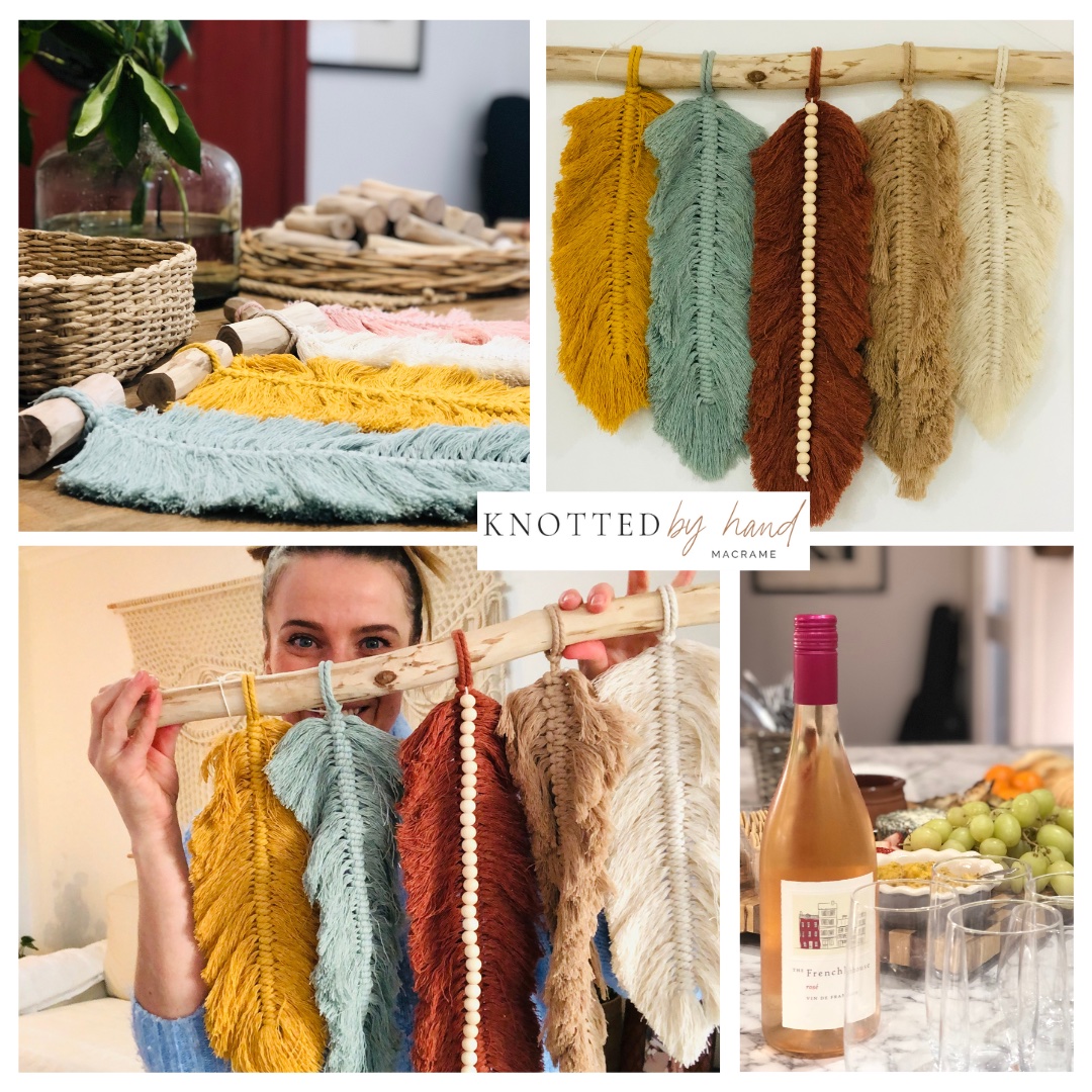 Macrame Workshop - Feather Wall Hanging - | Visit Macedon Ranges