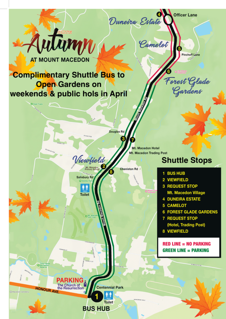Mount Macedon Autumn Open Gardens - Weekends and Public Holidays in ...